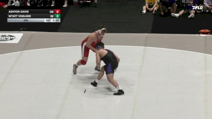 285 lbs Quarters & 1st Wb (16 Team) - Wyatt Voelker, Northern Iowa vs ...