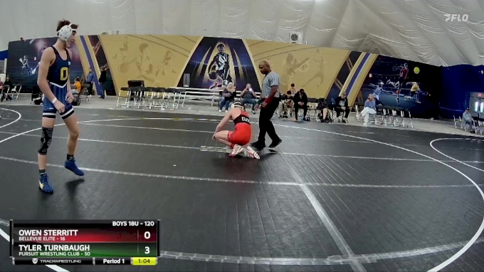 120 lbs Cons. Semi - Tyler Turnbaugh, Pursuit Wrestling Club vs Owen ...