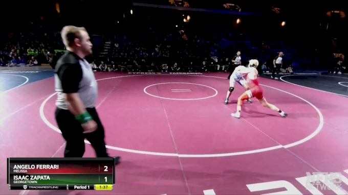 5A 175 lbs 1st Place Match - Angelo Ferrari, Melissa vs Isaac Zapata ...