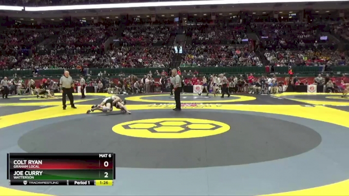 D2-120 lbs Semifinal - Joe Curry, Watterson vs Colt Ryan, Graham Local