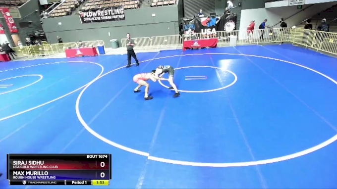 113 lbs 1st Place Match - Siraj Sidhu, USA Gold Wrestling Club vs Max ...