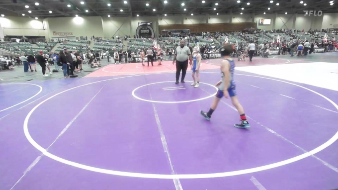 95 lbs Consi Of 4 - Thomas Campbell, Ramona Dawg Pound vs Evan ...
