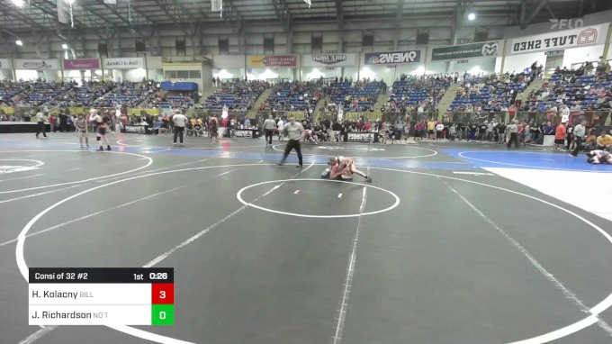 130 lbs Consi Of 32 #2 - Harvey Kolacny, Bill Reed Middle School vs ...