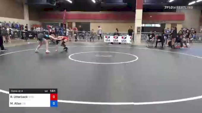 50 kg Consi Of 4 - Reanah Utterback, Sebolt Wrestling Academy vs Molly ...