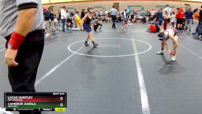 80-84 lbs Cons. Round 1 - Lucas Huntley, MAT WARRIORS vs Cameron Juhola ...