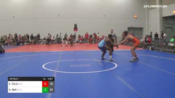 195 lbs Rr Rnd 1 - Ethan Ford, BRTC vs Azeem Bell, Sepa Blue
