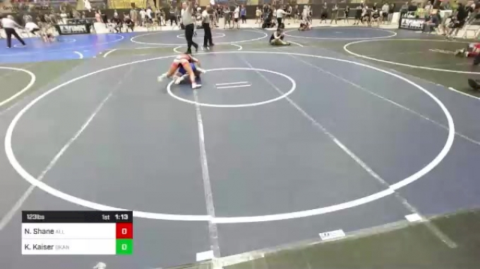 123 lbs Rr Rnd 3 - Nataleigh Shane, All American Training Center vs ...