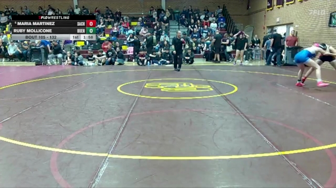 132 lbs Quarterfinal - Maria Martinez, St. Augustine Catholic High ...