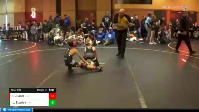 65 lbs Round 2 - Levi Stanley, Unattached Wrestler USA vs Gianluca ...