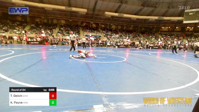 55 lbs Round Of 64 - Thomas Delich, Greater Heights Wrestling vs Knox ...
