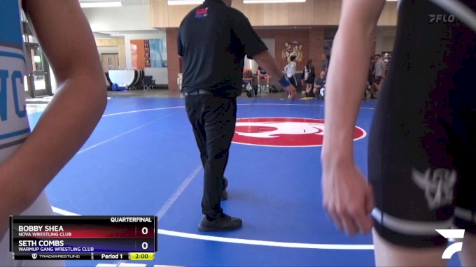 170 lbs Quarterfinal - Seth Combs, Warmup Gang Wrestling Club vs Bobby ...