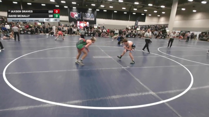 132 lbs Cons. Rd Of 16 - Jaxsen Draves, GI Grapplers vs David McNally ...