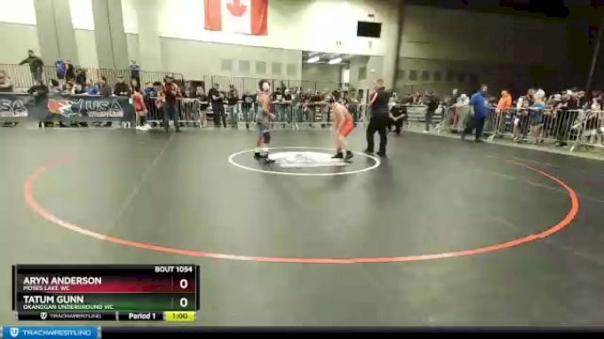 135 lbs Round 1 - Aryn Anderson, Moses Lake WC vs Tatum Gunn, Okanogan ...