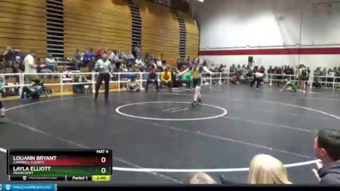 Round 2 - LouAnn Bryant, Campbell County vs Layla Elliott, Moorcroft