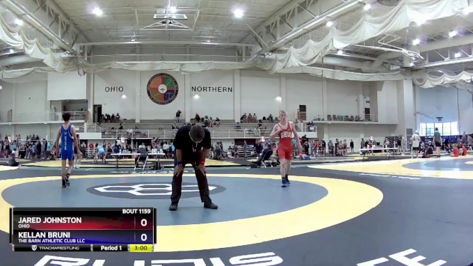 144 lbs 5th Place Match - Jared Johnston, Ohio vs Kellan Bruni, The ...