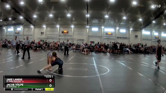 120 lbs Round 2 (6 Team) - Jake Landis, St. Paris Graham vs Jacob Volpe ...