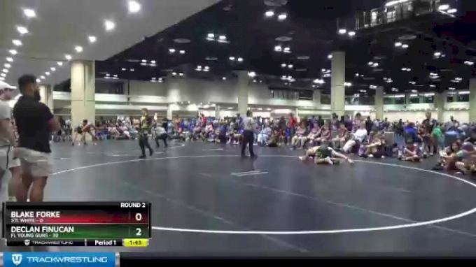 138 lbs Round 2 (10 Team) - Blake Forke, STL White vs Declan Finucan ...