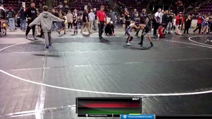 66-68 lbs Round 2 - Ricky Madril, Duran Wrestling Club vs Angel ...
