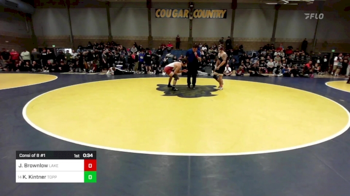 168 lbs Consi Of 8 #1 - Jace Brownlow, Lake Gibson (FL) vs Kaiden ...