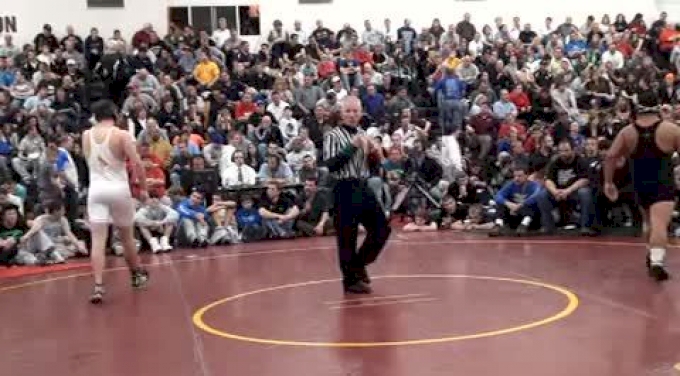 215 lbs finals Tanner Hall Meridian ID vs. Tank Knowles Calvary Chapel CA