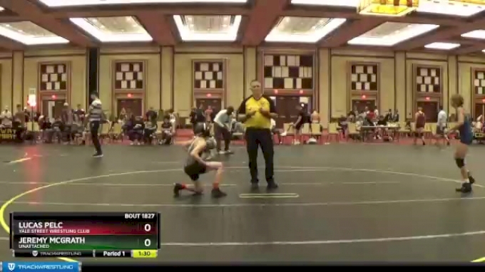 100 lbs Semifinal - Jeremy Mcgrath, Unattached vs Lucas Pelc, Yale ...