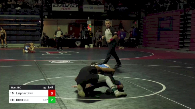 125 lbs Consi Of 8 #2 - Mason Leiphart, Franklin & Marshall vs Micah ...