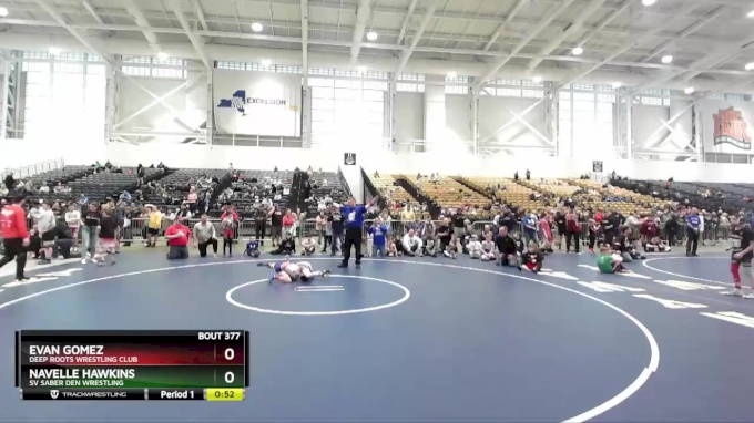 70 lbs Semifinal - Evan Gomez, Deep Roots Wrestling Club vs Navelle ...