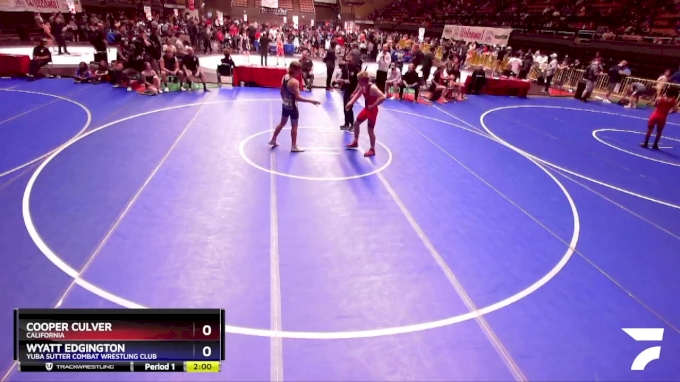 149 lbs Cons. Semi - Cooper Culver, California vs Wyatt Edgington, Yuba ...