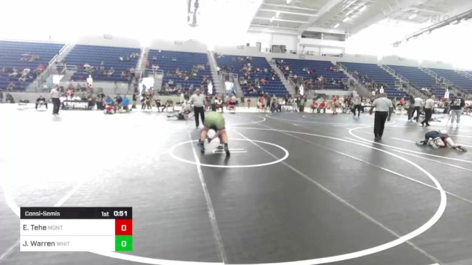 215 lbs Consolation - Elijah Tehe, Montclair Pounders vs Jeramiah ...