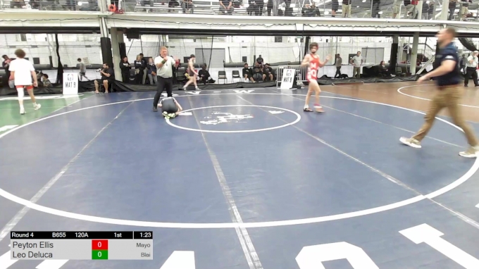 120A lbs Quarterfinal - Peyton Ellis, Mayo Quanchi/coventry High School ...