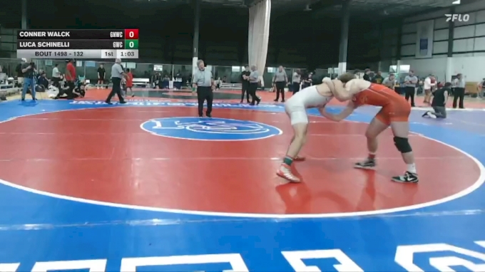 132 lbs Semifinal - Conner Walck, Great Neck Wrestling Club vs Luca ...