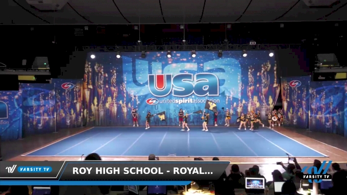 Roy High School - Royal Cheer [2022 High School -- Fight Song -- Cheer ...
