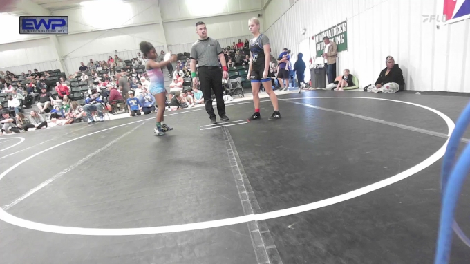 125-135 lbs Rr Rnd 3 - Tylee Johnson, Checotah Matcats vs KiMorah ...