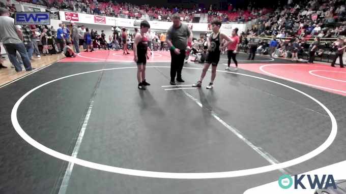 64 lbs Rr Rnd 3 - Anderson Arias, Lincoln Christian vs Maze Spruell ...