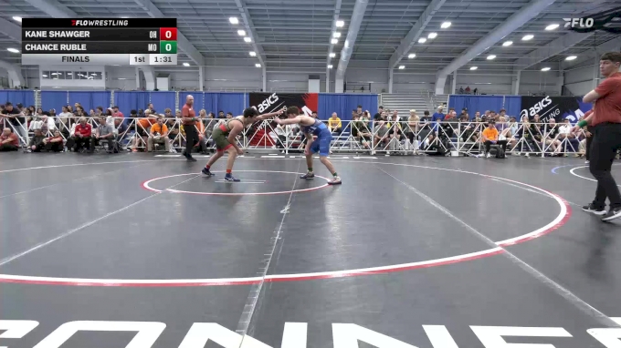145 lbs Final - Kane Shawger, OH vs Chance Ruble, MO