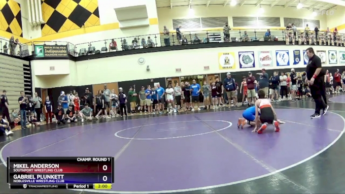 92 lbs Champ. Round 1 - Zander Treesh, The Fort Hammers Wrestling vs ...