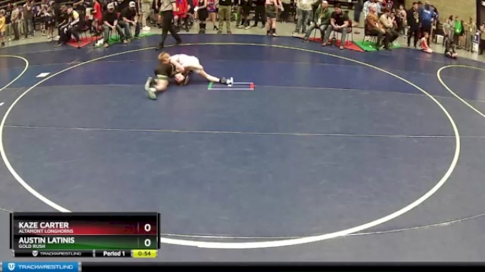 64 lbs Cons. Round 2 - Kaze Carter, Altamont Longhorns vs Austin ...