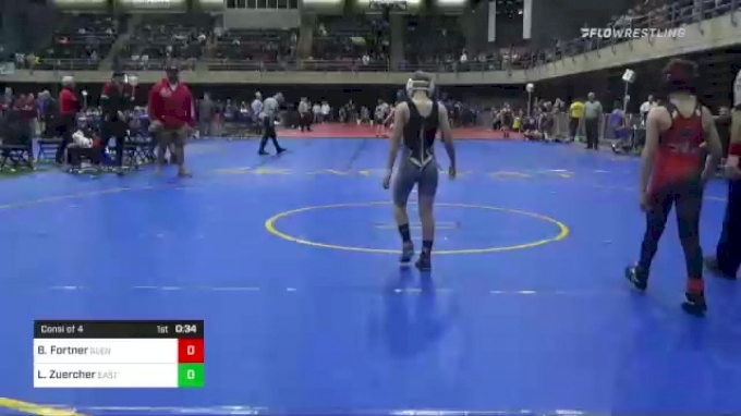 93 lbs Consi Of 4 - Ben Fortner, Glen Rock vs Lucas Zuercher, Easton