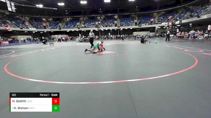 120 lbs Cons. Round 3 - Hailey Watson, Normal University vs Hailey ...