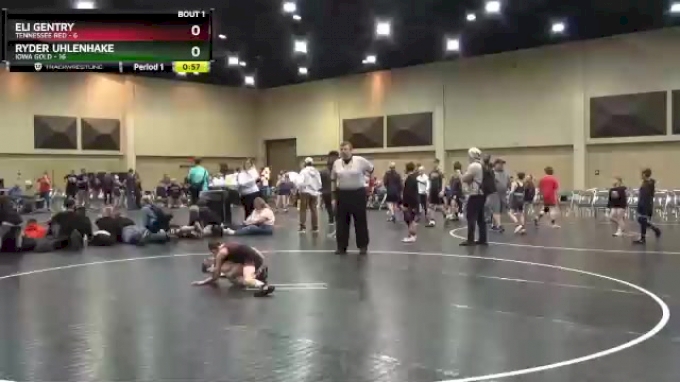 60 lbs Finals (2 Team) - Eli Gentry, Tennessee Red vs Ryder Uhlenhake ...