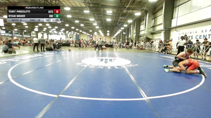 170 lbs Rr Rnd 1 - Tony Preolitti, Team Gotcha vs Ryan Meier, Doughboy ...