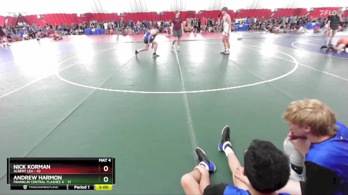 165 lbs Round 1 (6 Team) - Nick Korman, Albert Lea vs Andrew Harmon ...