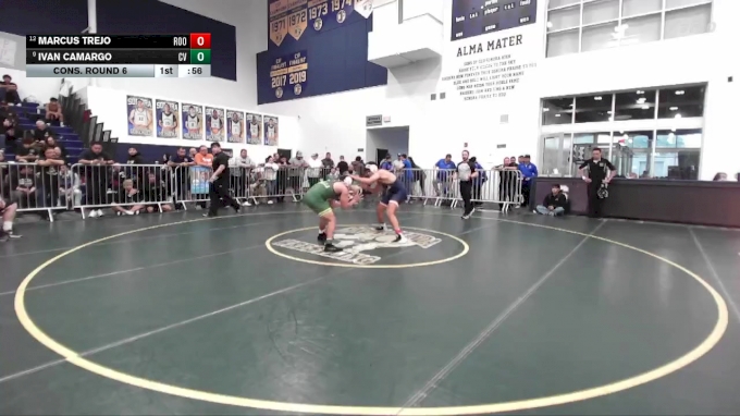 165 lbs Cons. Round 6 - Marcus Trejo, Eleanor Roosevelt vs Ivan Camargo ...