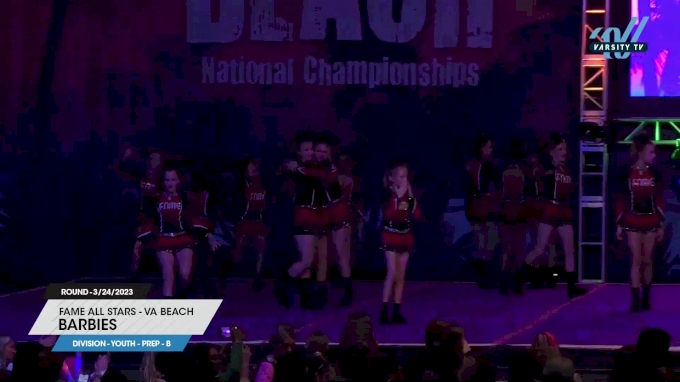 FAME All Stars - VA Beach - BARBIES [2023 L1.1 Youth - PREP - B 3/24 ...