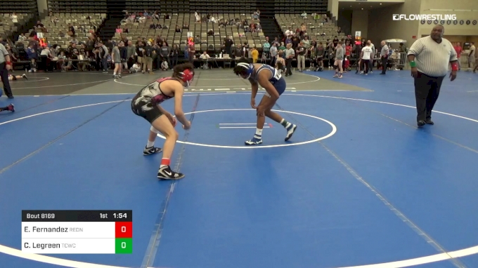 122 lbs Semifinal - Ethan Fernandez, RedNose Wrestling School vs ...