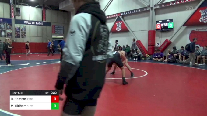 160 lbs Consi Of 16 #2 - Owen Hammel, Ernest Righetti vs Mitchell ...