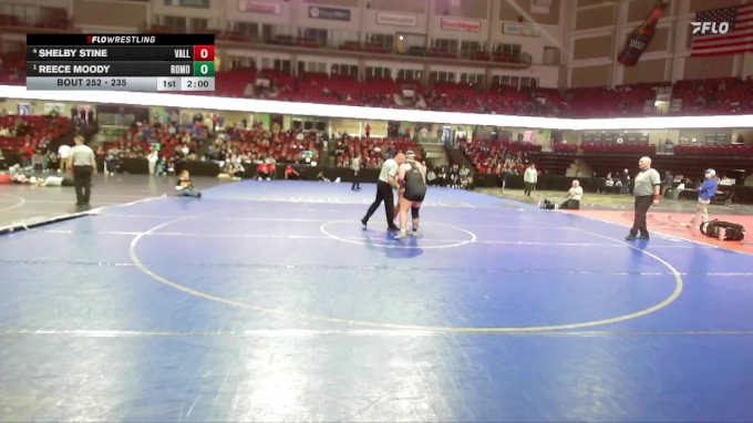 235 lbs Semifinal - Reece Moody, Rocky Mountain vs Shelby Stine, Vallivue