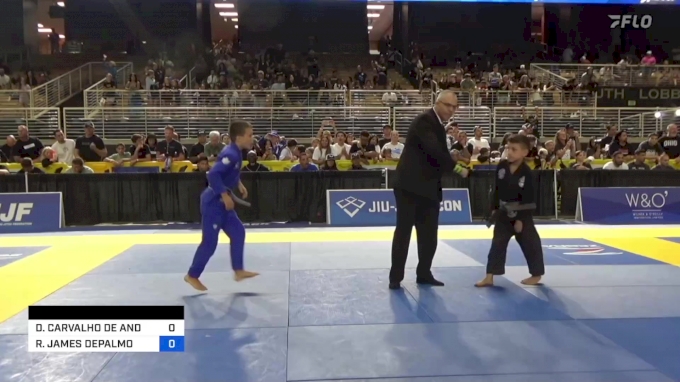 DAVI CARVALHO DE ANDRADE vs ROCCO JAMES DEPALMO 2024 Pan Kids Jiu-Jitsu ...
