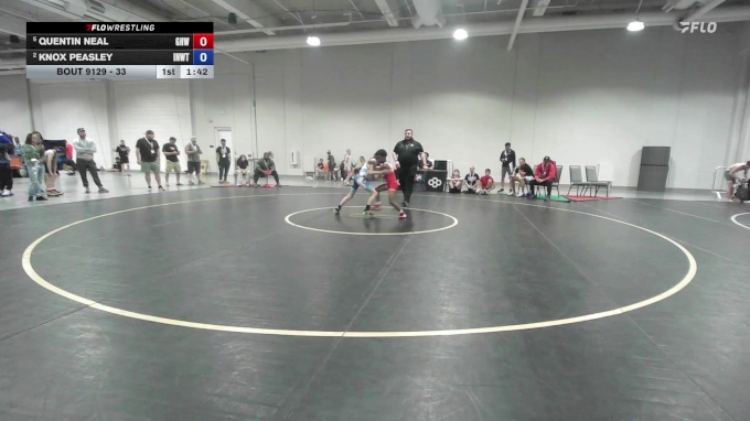 33 lbs Cons. Semis - Quentin Neal, Greater Heights Wrestling vs Knox ...