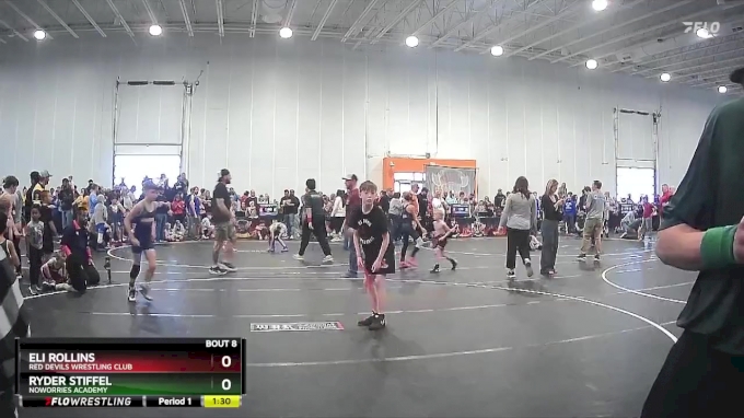 65 lbs Quarterfinal - James Beaudoin, Eastside Youth Wrestling vs Liam ...